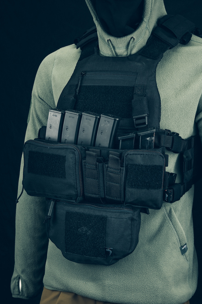 VX Vest Set with SMG Insert Black Viper Tactical - Airsoft Zone UK